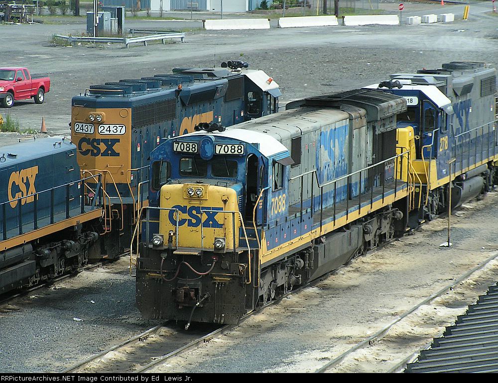 CSX 7088 AT SELKIRK NY